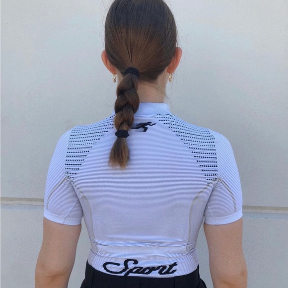 Off-White | Tops | Offwhite Sport Top | Poshmark